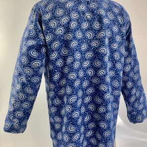 1940'S Pajama Lounge Shirt - TEXTRON - Silky Cold Rayon - Old Hollywood ...