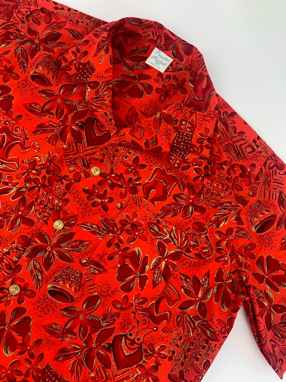 1960'S Hawaiian Shirt - Paradise Products Label - All… - Gem