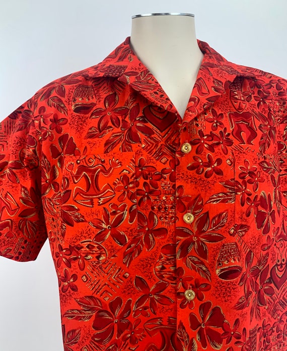 1960'S Hawaiian Shirt - Paradise Products Label - All… - Gem