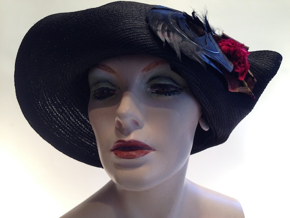 Authentic Vintage Cloche' Hat - Circa 1910 to 1920's … - Gem