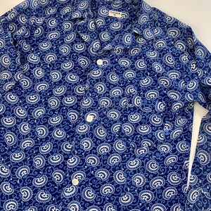 1940'S Pajama Lounge Shirt - TEXTRON - Silky Cold Rayon - Old Hollywood ...