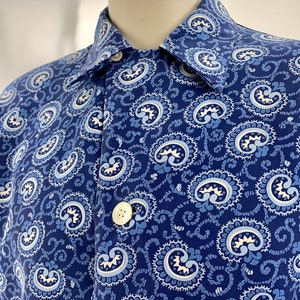 1940'S Pajama Lounge Shirt - TEXTRON - Silky Cold Rayon - Old Hollywood ...