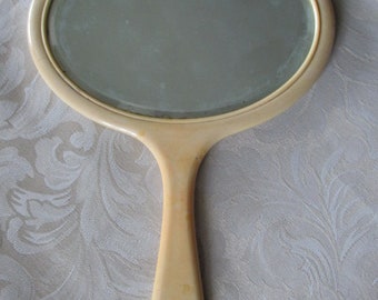 Bakelite hand mirror | Etsy