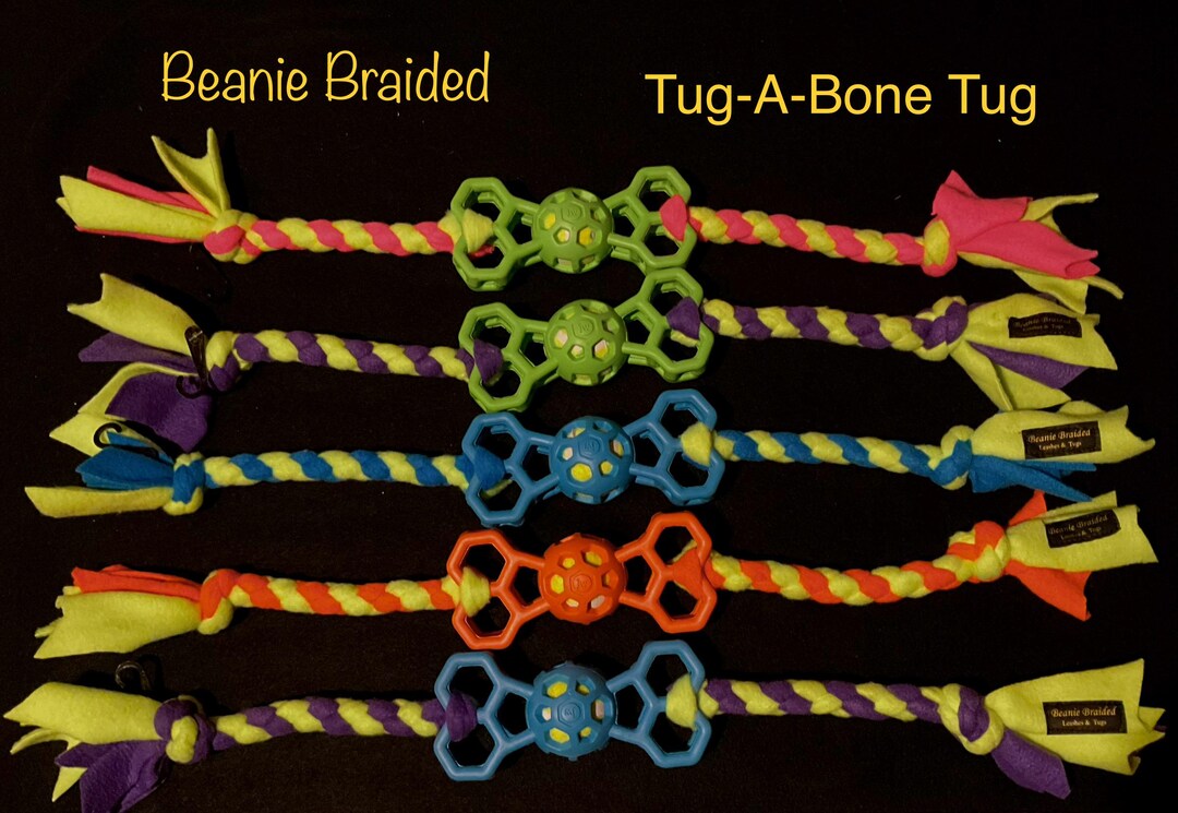 Tug-a-bone Tugs | JW Pet Holee Bone W/squeaker Ball | Tugging Fun for ...