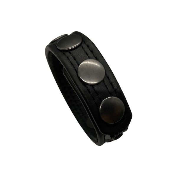 Leather Snaps Cock Ring - Etsy