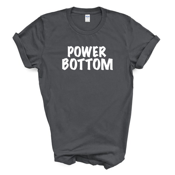 Power Bottom T Shirt - Etsy