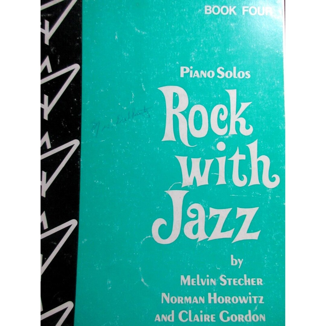 Piano - Rock With Jazz: Piano Solos - Book 4 by Melvin Stecher 6 ...
