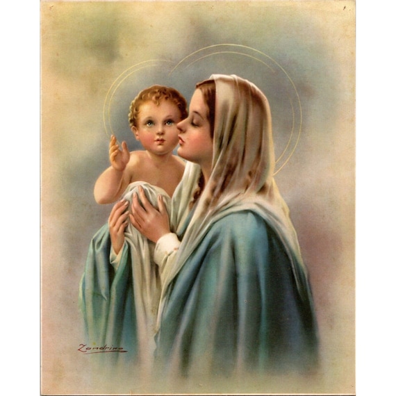 Moeder Maria En Jezus