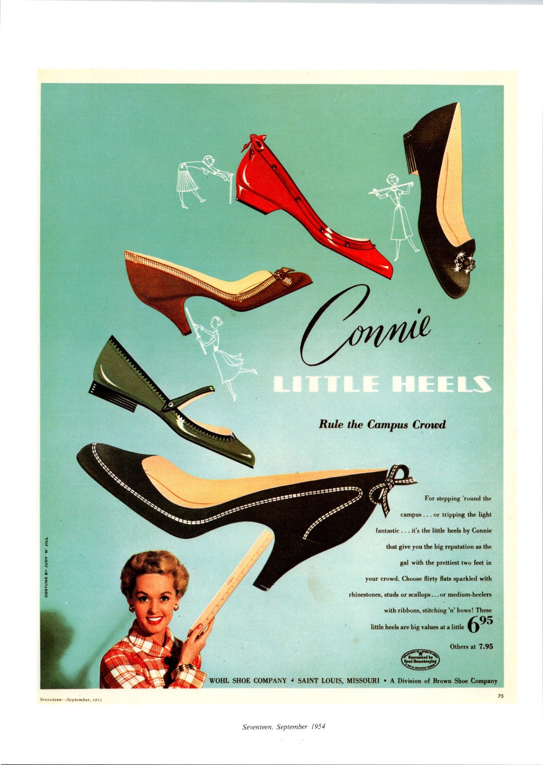 Connie Shoes Little Heels Poster - Digital Download From Seventeen ...
