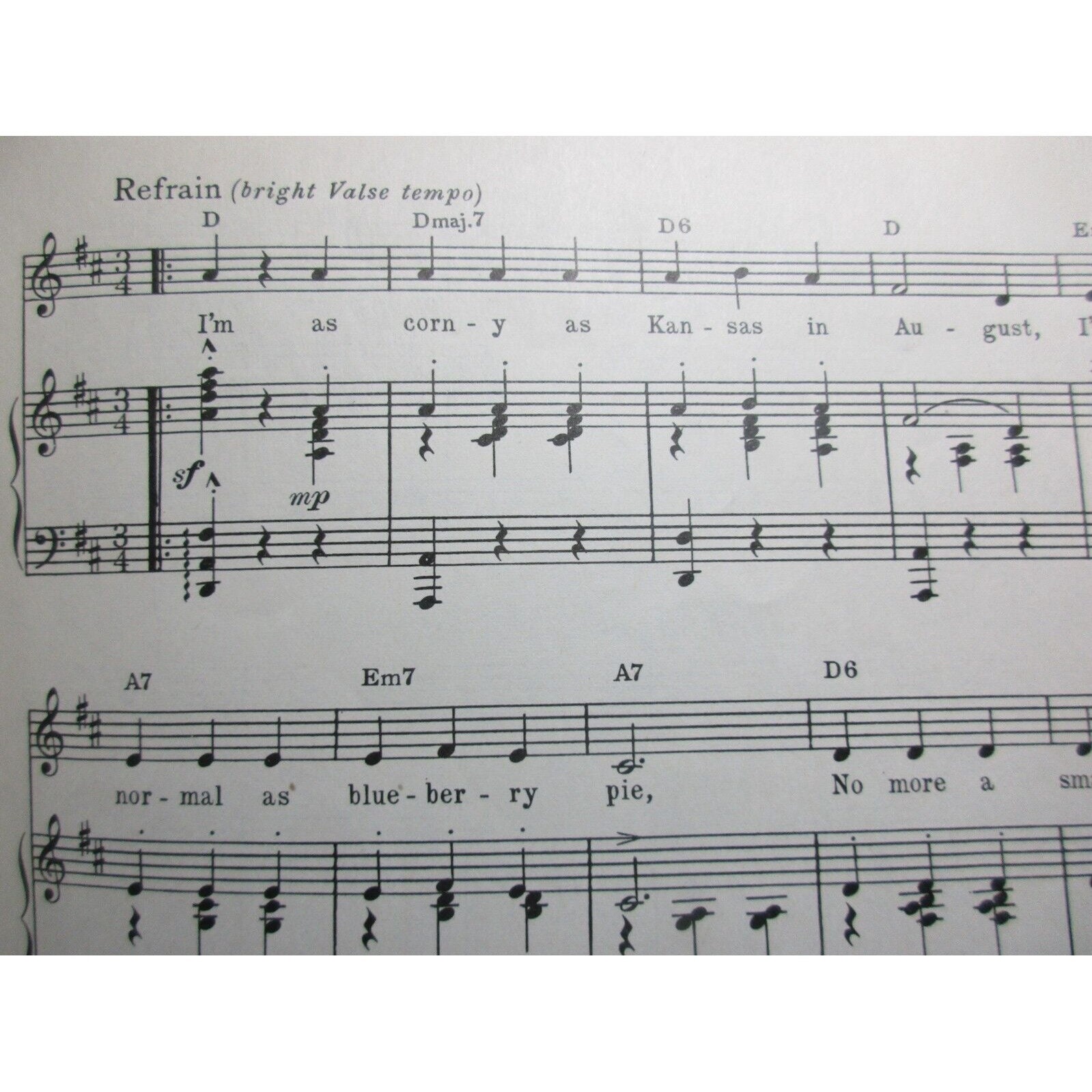 A Wonderful Guy Sheet Music for Piano Vocal Guitar 1949 Intermediate ...