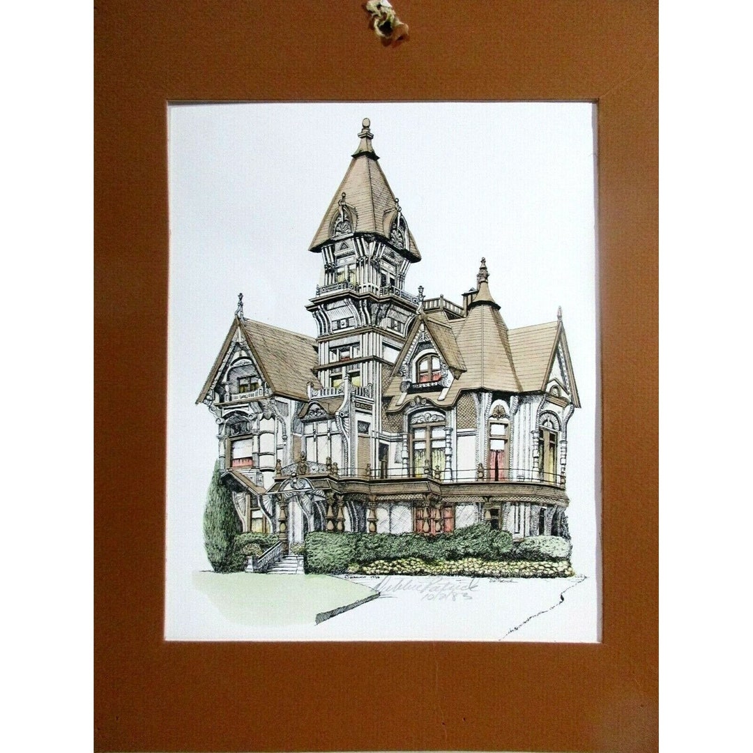 D. W. Patrick (pencil Signed and Dated 10/2/83) Matted Lithograph ...