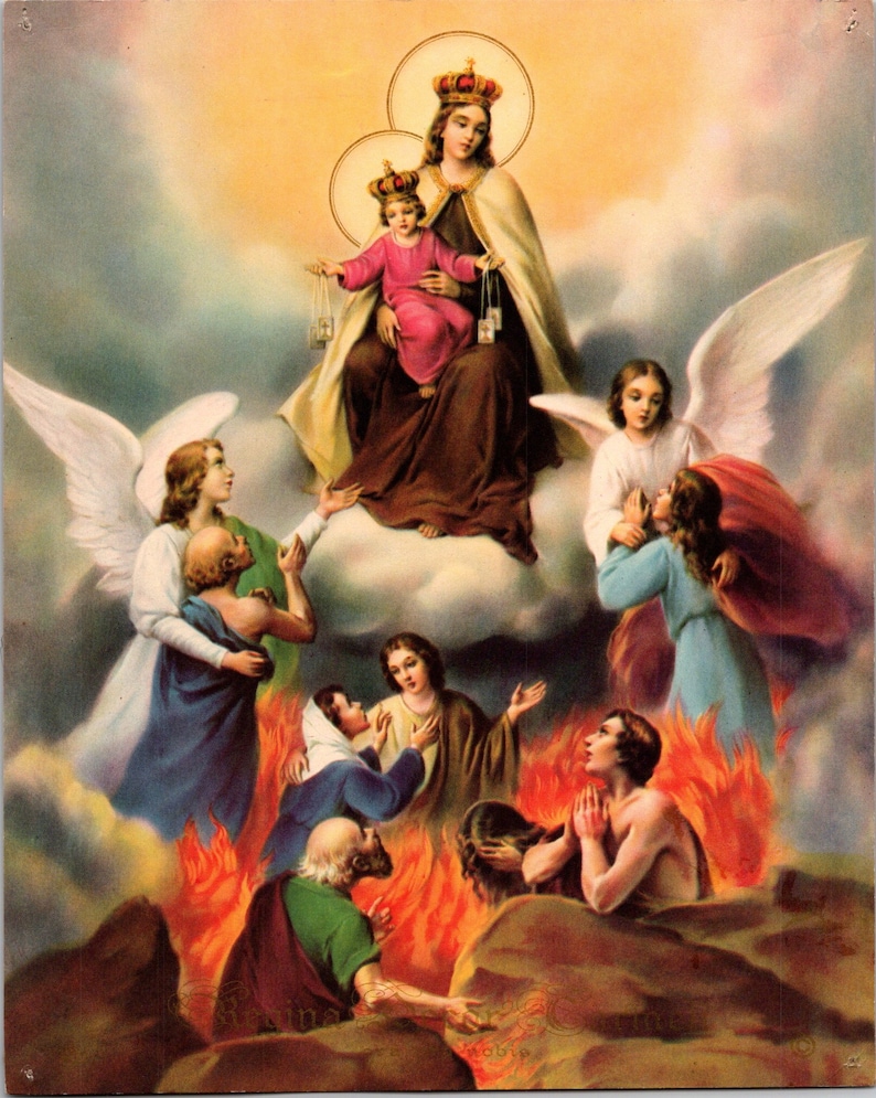 Novena for the Virgin and the Holy Souls of Purgatory Digital Download ...