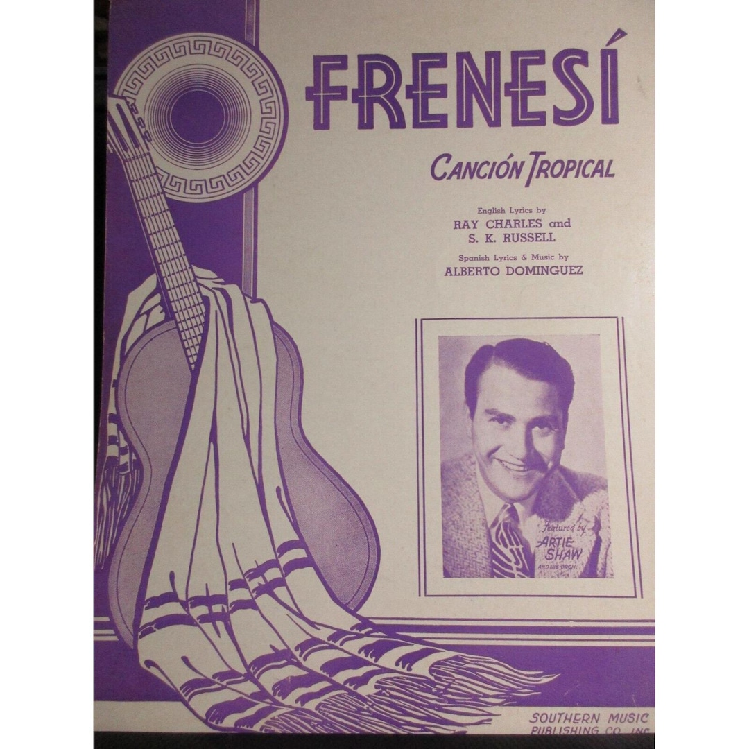 1941 FRENESI Cancion Tropical Sheet Music Piano Vocal Guitar Key of A Flat - Etsy