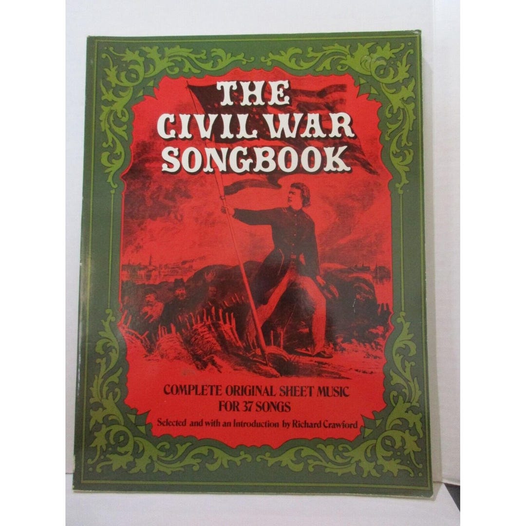 The Civil War Songbook: Complete Original Sheet Music for 37 Songs - Etsy