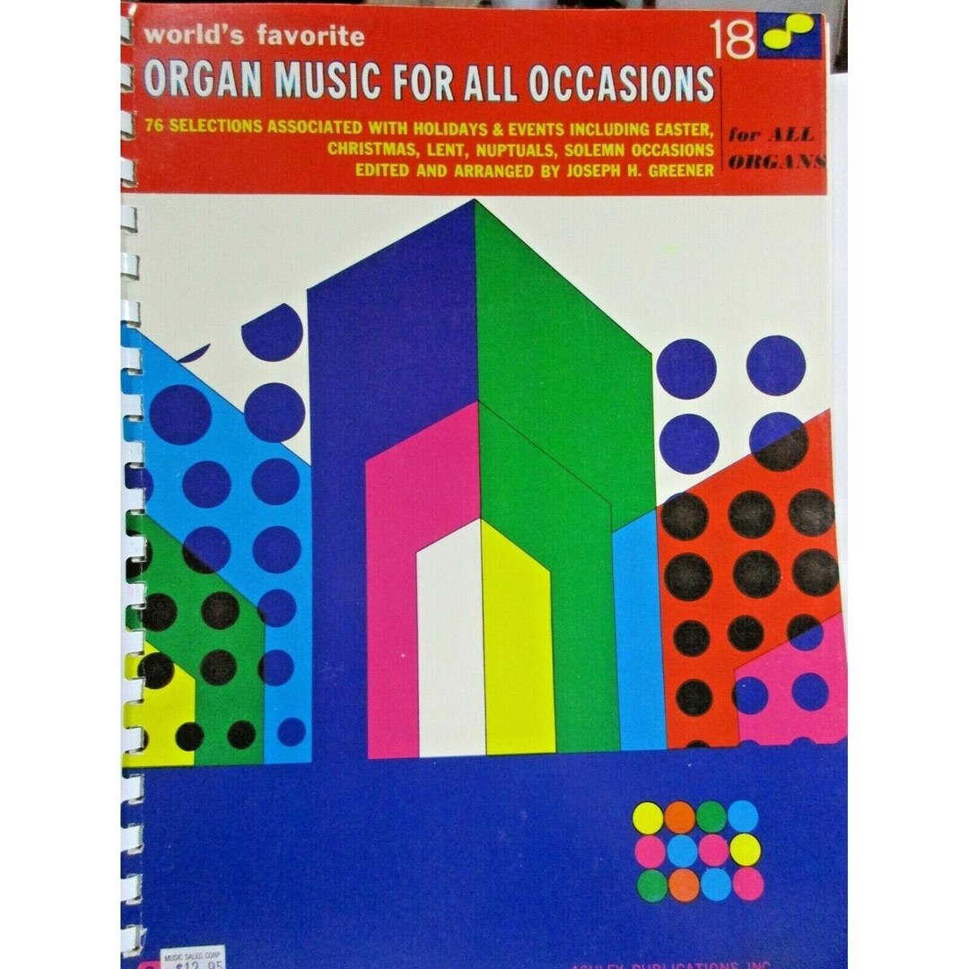 World's Favorite Organ Music for All Occassions for All Organs #18 ...