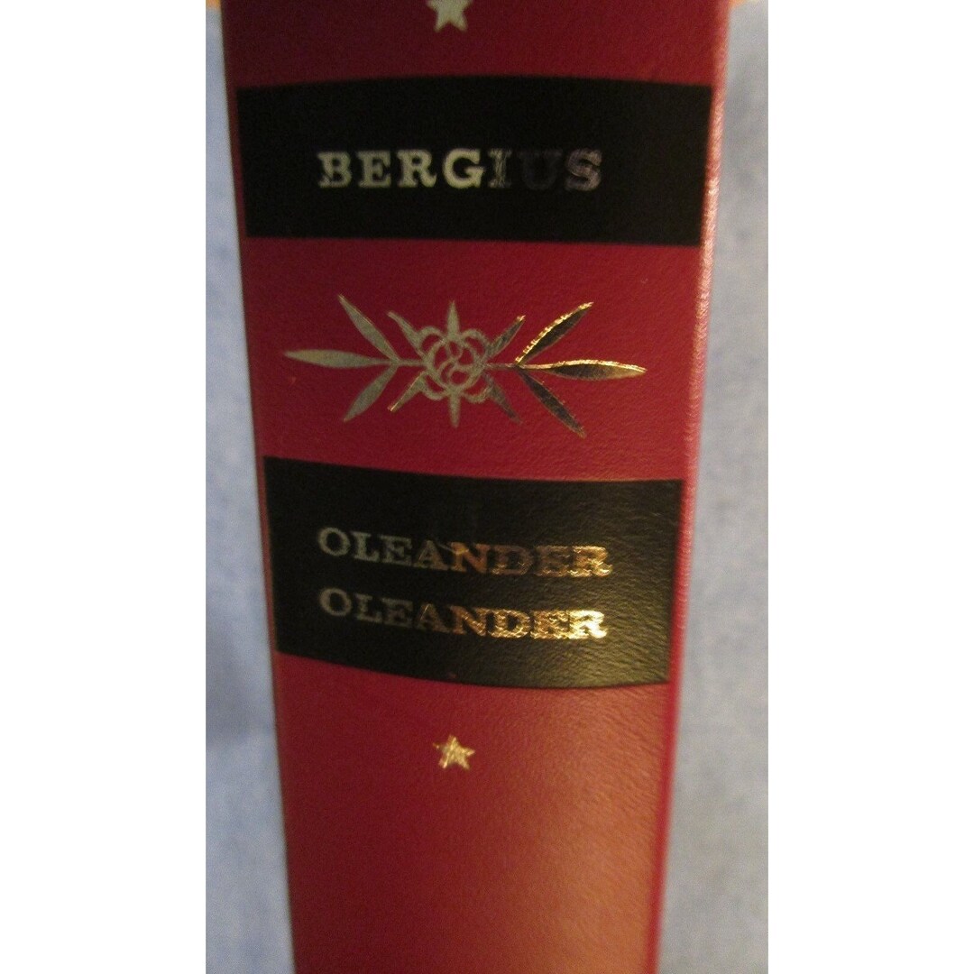 Oleander Oleander by Bergius 1975 German Text Hardcover NO Jacket - Etsy