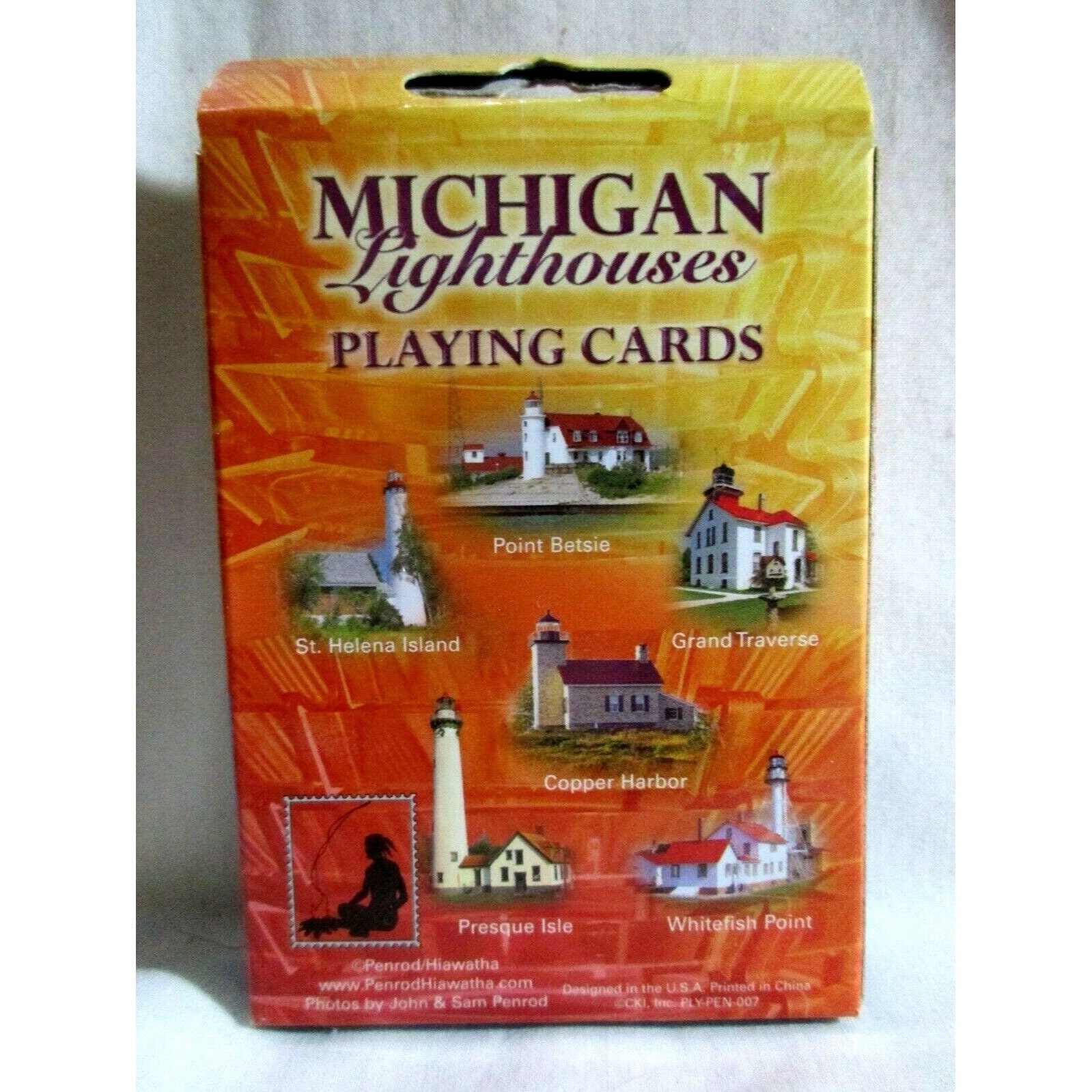 Michigan Lighthouses Playing Cards Souvenir Pack Made in USA - Etsy