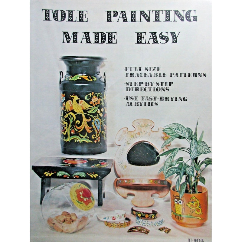 Tole Painting Book - Etsy