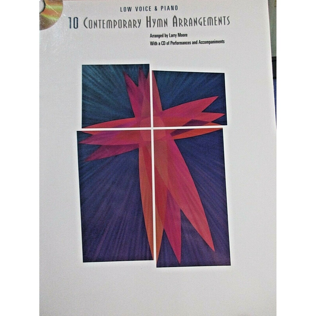 10 Contemporary Hymn Arrangements for Low Voice & Piano Songbook Hal ...