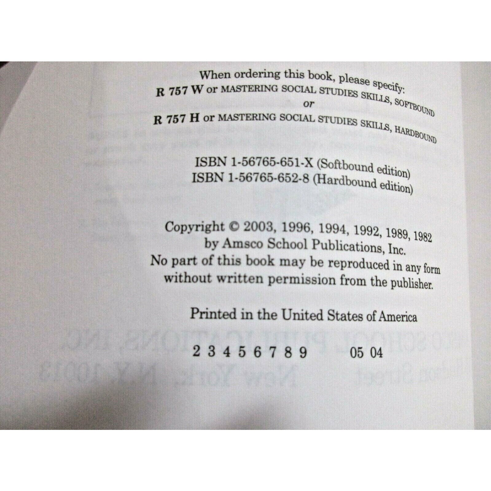 Mastering Social Studies Skills 3rd Edition by Gerard J. Pelisson 3rd ...