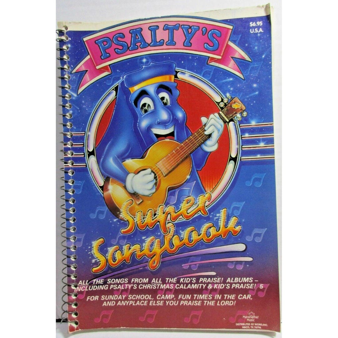 Psalty's Super Songbook 1985 Maranatha Music by Word, Inc. Spiral ...