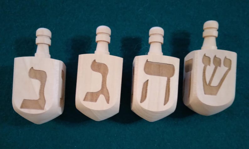 Dreidel, Jewish Dreidel, Hanukkah Dreidel, Hanukkah Game - Etsy