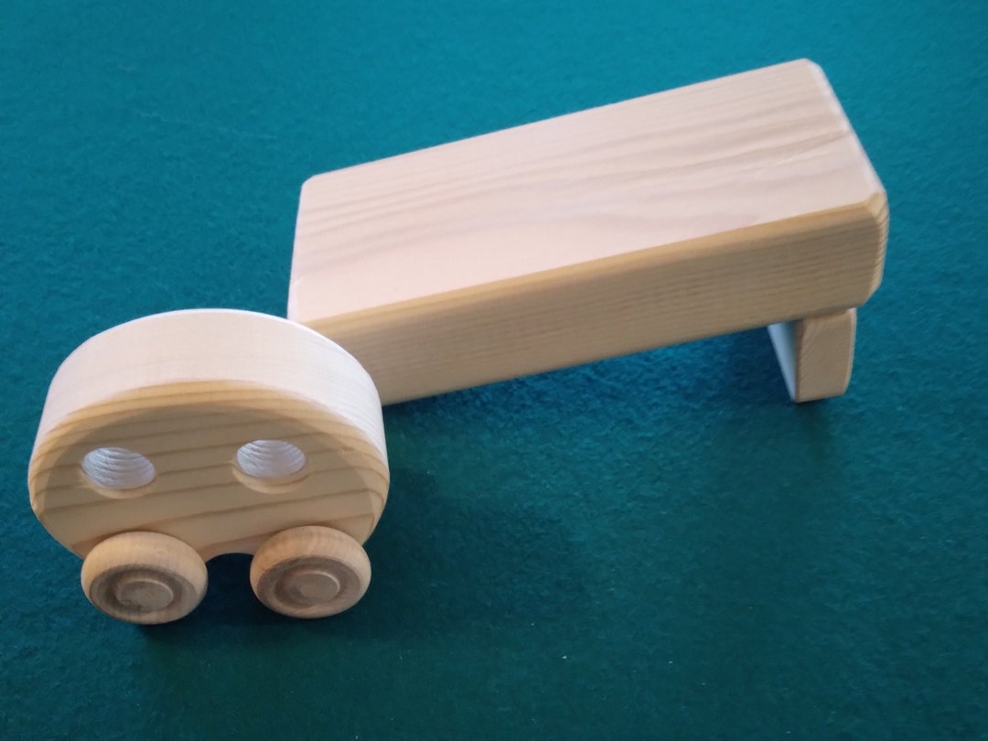 Handmade Wooden Flip & Go Action Toy - Etsy