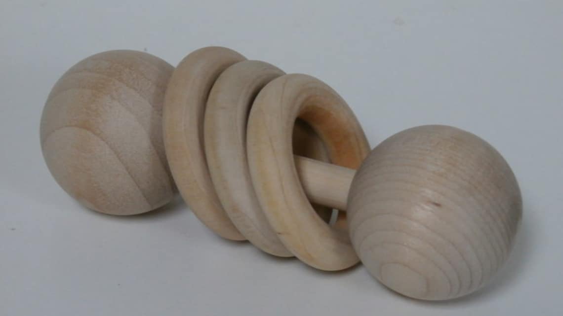 100% All Natural Baby Rattle - Etsy