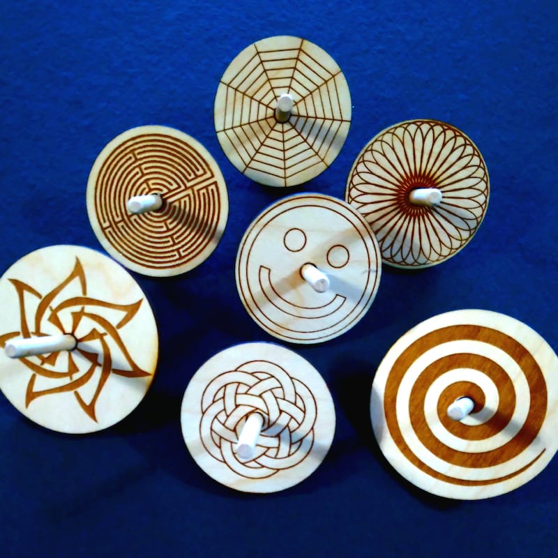 Spinning Tops - Etsy