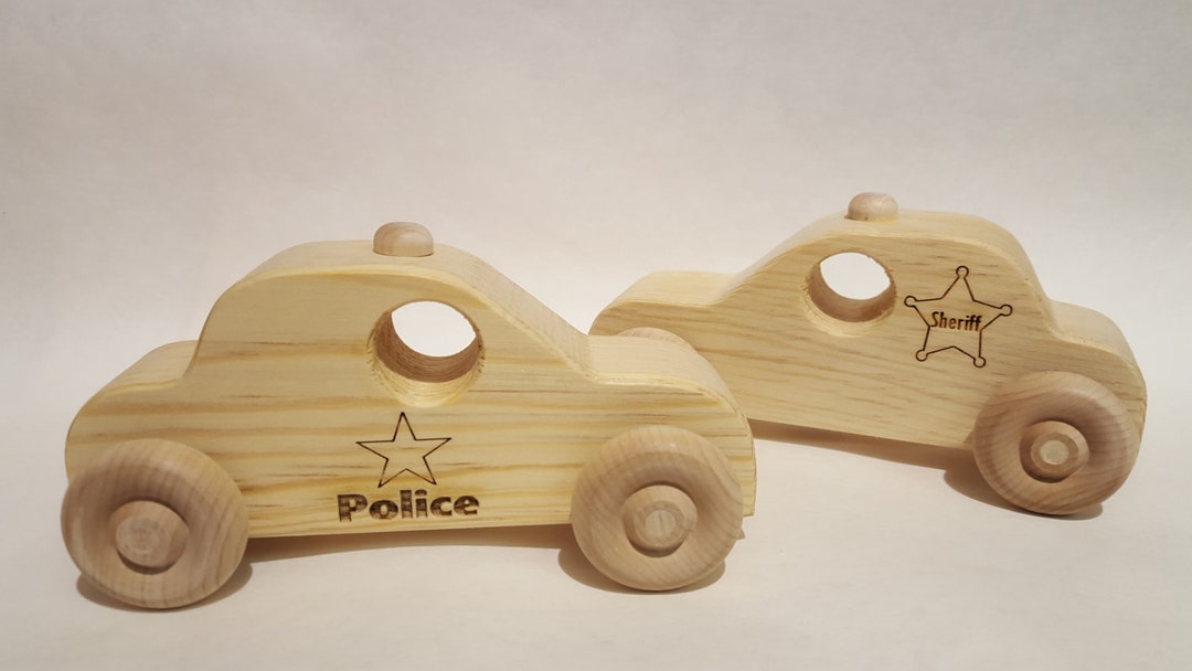 Police Car (wooden) - Etsy