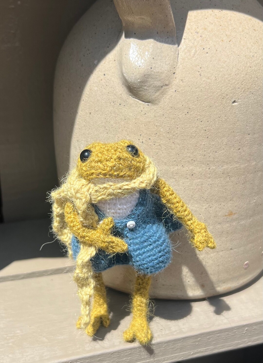 Knitted/crocheted Frog Toad Posable Tik Tok Inspired - Etsy