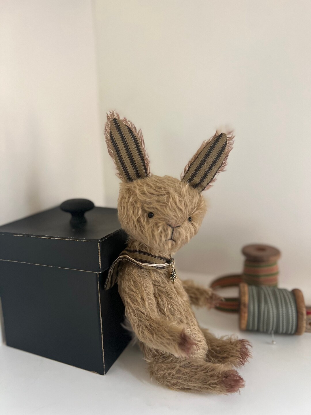 Tan Mohair Artist Bunny Rabbit - Etsy