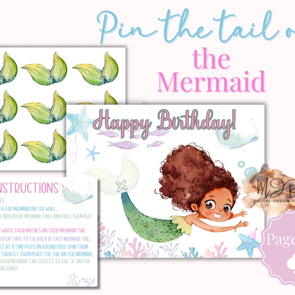 Pin the Tail On - Etsy