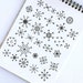 SINGLE LINE Svg-snowflake Svg - Etsy