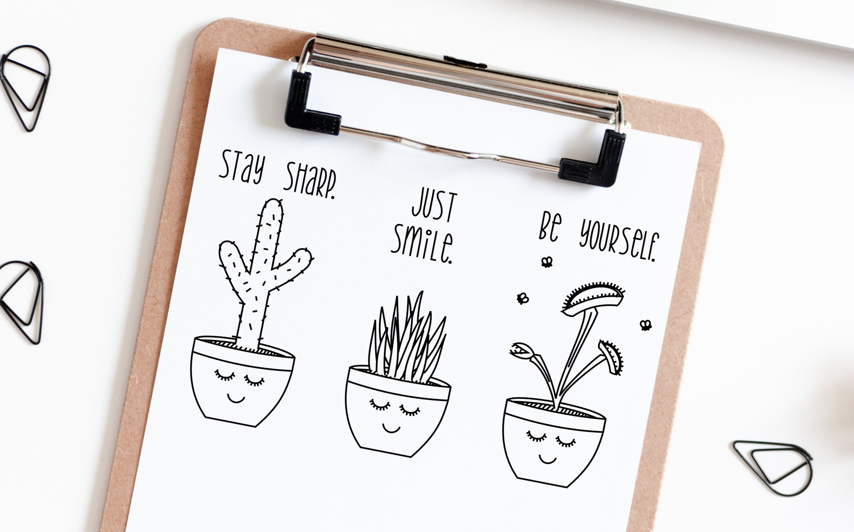 Stay Sharp Cactus Svg-line Vector Art - Etsy