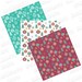 Retro Style Christmas Ornaments Digital Paper, Clip Art, Backgrounds ...