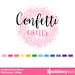 Confetti Clipart, Confetti Circles, Digital Confetti, Confetti Clip Art ...