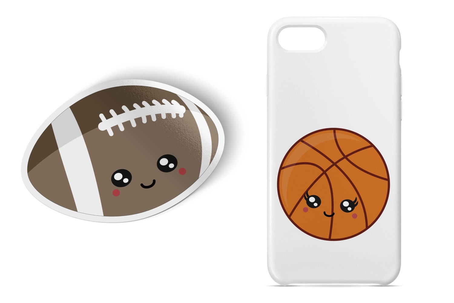 Kawaii Sports Clipart Sports Clip Art Sports Svg Cute - Etsy Canada