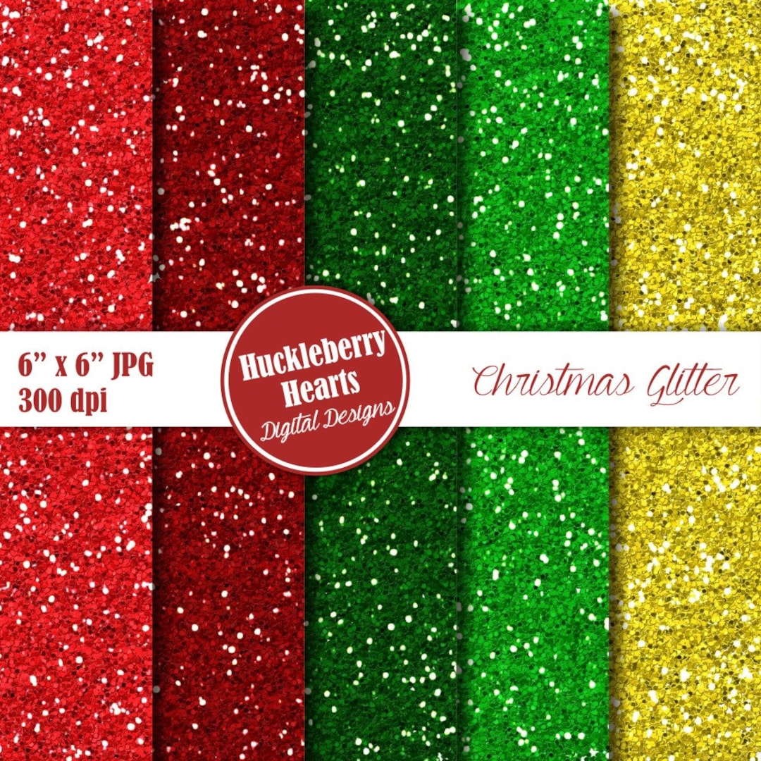 Digital Glitter Paper, Christmas Glitter Paper, Glitter Paper, Glitter ...