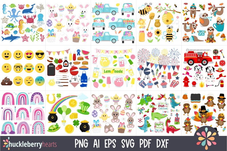 Mega Crafting Bundle Clipart Bundle SVG Bundle Big SVG - Etsy