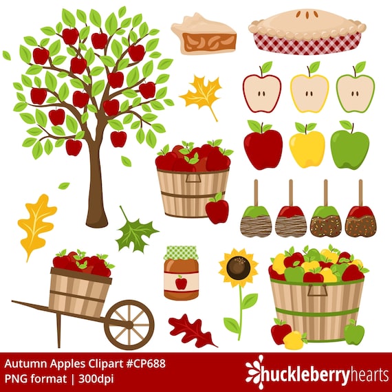 Fall Apple Tree Clip Art