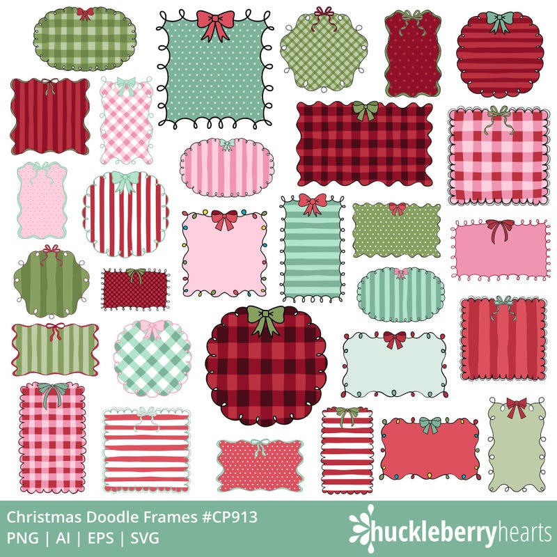 Christmas Frames - Etsy