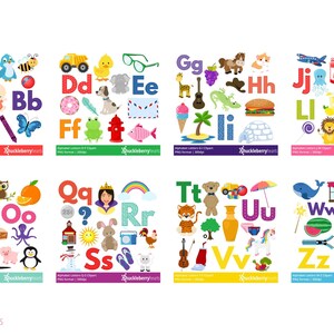 Alphabet Clipart, Alphabet SVG Bundle, Letter Clipart, Letter SVG ...