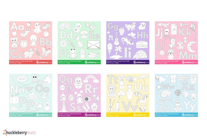 Alphabet Clipart, Alphabet SVG Bundle, Letter Clipart, Letter SVG ...