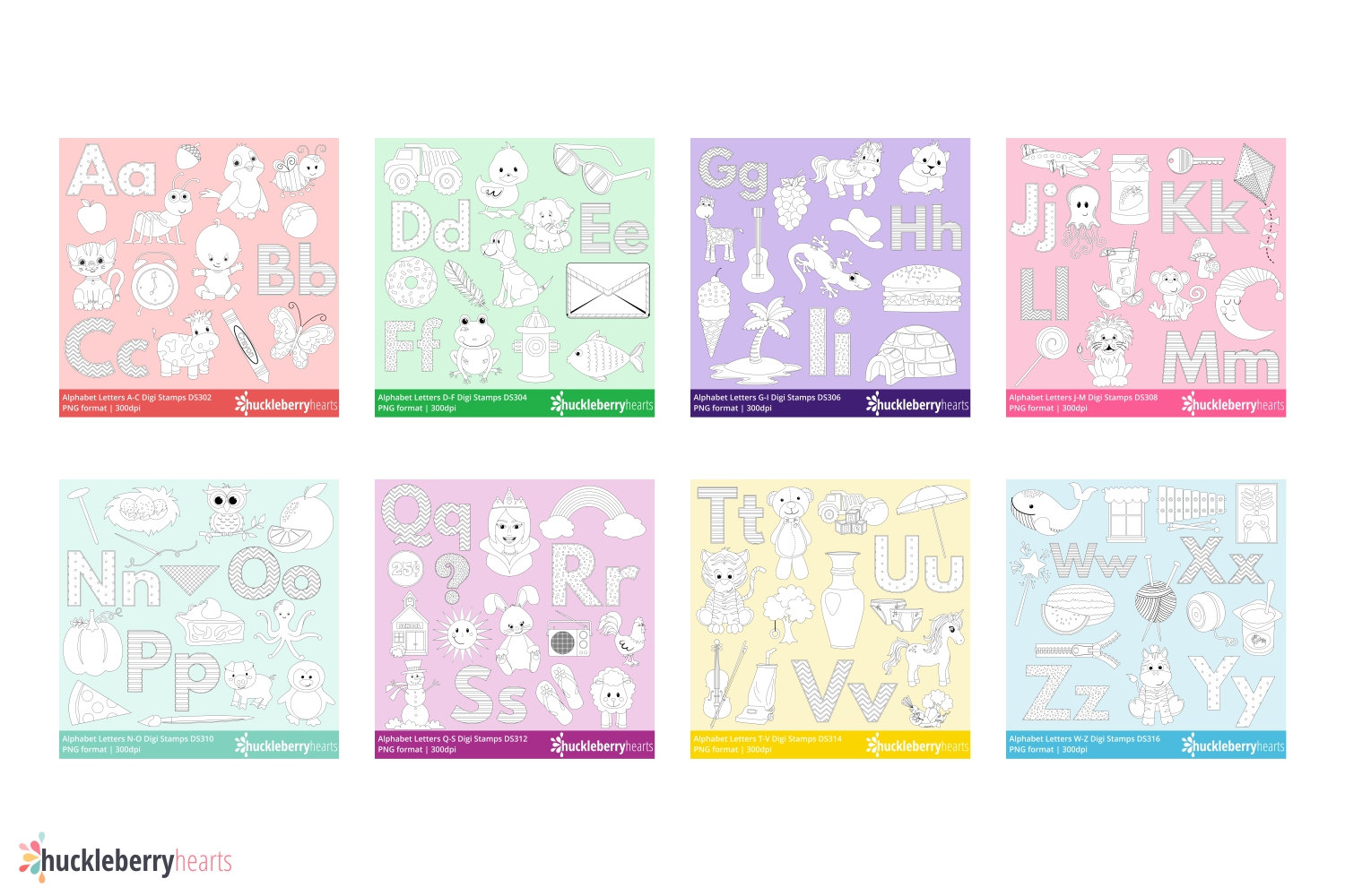 Alphabet Clipart, Alphabet SVG Bundle, Letter Clipart, Letter SVG ...
