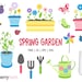 Spring Svg, Garden Svg, Garden Clipart, Spring Clipart, SVG, Printable ...