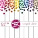 Confetti Stars Digital Paper, Digital Scrapbook Paper, Star Paper ...