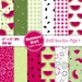 Watermelon Paper, Watermelon Digital Paper, Watermelon, Summer Paper ...
