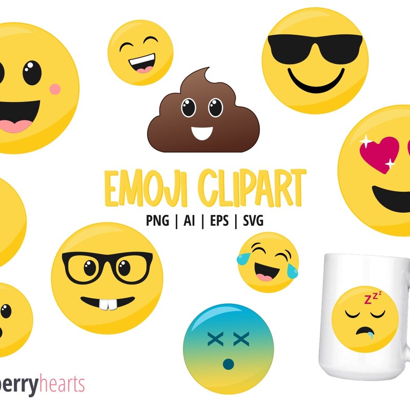 Emoji Commercial Use - Etsy