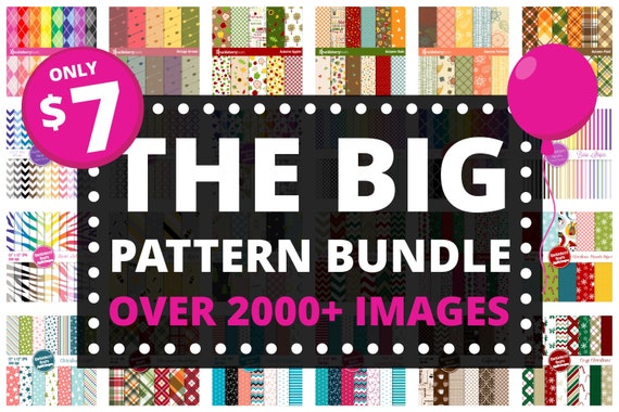 Digital Pattern Bundle Digital Patterns Seamless Pattern | Etsy